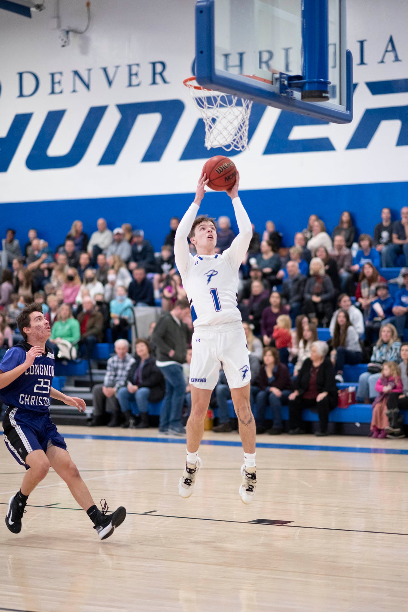 Ben Buhler hits 1000 career points - Denver Christian School (DCS)